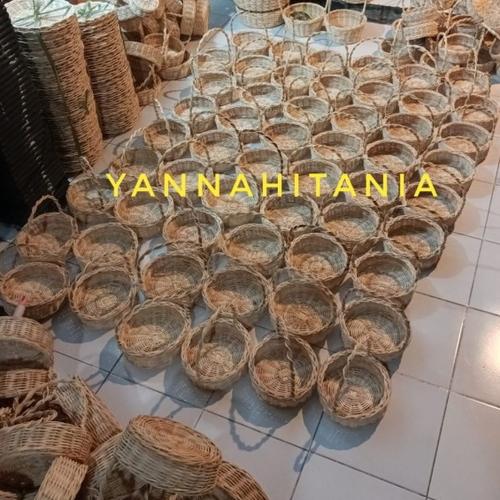 Jual Keranjang Rotan Parcel,ada Gagang 20cm. Full Rotan. - Kota ...