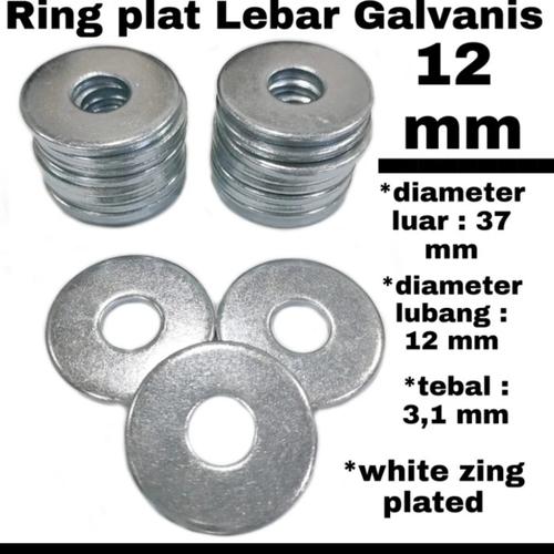 Jual Ring Plat putih galvanis Tebal / ring pelat / ring plate untuk ...