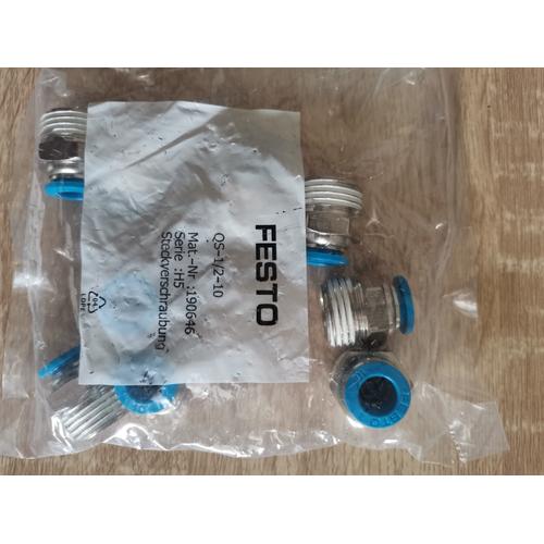 Jual FESTO PUSH IN FITTING QS-1/2-10 STRAIGHT TUBING TO DRAT - Kab. Tangerang - FITTING ...