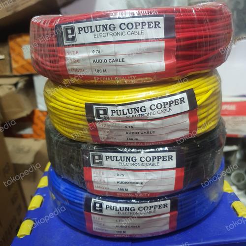 Jual Kabel Listrik NYAF 0.75 0,75 Pulung 100m 100 Meter Kabel Pulung 0 ...