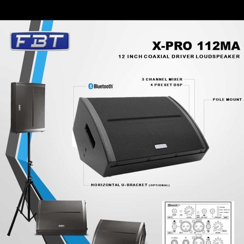 Jual Speaker aktif monitor FBT Xpro 112 ma/Monitor FBT Xpro 112 MA ...