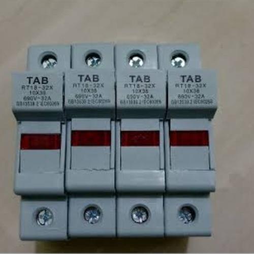 Jual TAB Fuse Holder RT18-32X / Rumah Fuse Holder 1Phase Din Rail ...