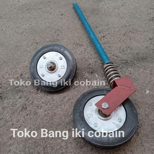 Jual Roda Gerobak 7 inch Roda Gletrek 300kg Ban Mati Roda - Isi Ulang ...