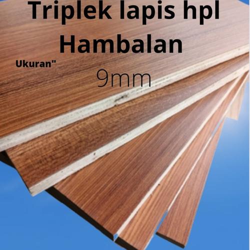 Jual Hambalan pliwwud lapis hpl/triplek lapis hpl /hambalan dinding/rak ...