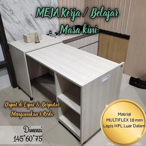 Jual Meja kerja lipat /Meja bufet Multifungsi / Smart Furniture - Tanpa ...