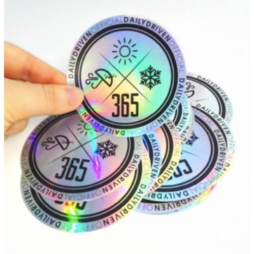 Jual Cetak sticker stiker hologram gold silver ukuran kecil - HOLOGRAM ...