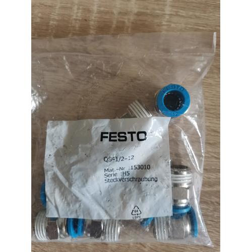 Jual FESTO PUSH IN FITTING QS-1/2-12 STRAIGHT TUBING TO DRAT - Kab. Tangerang - FITTING ...