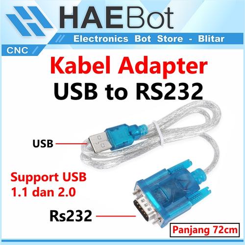 Jual [EBS] Kabel Adapter USB DB9 Male RS232 Converter PC Serial Port 9 Pin - Kota Blitar ...