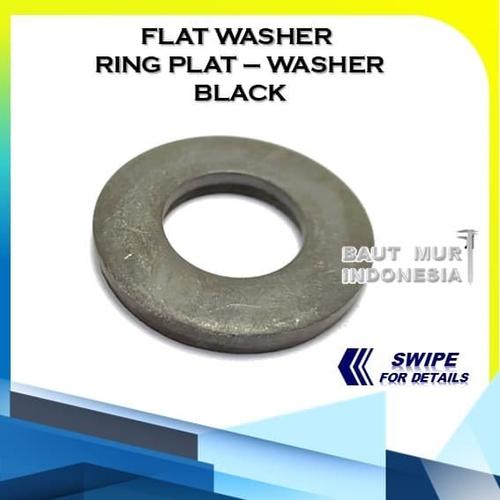 Jual RING PLAT FLAT WASHER BAJA HITAM M12 ISI 50 PCS - Kab. Bekasi ...