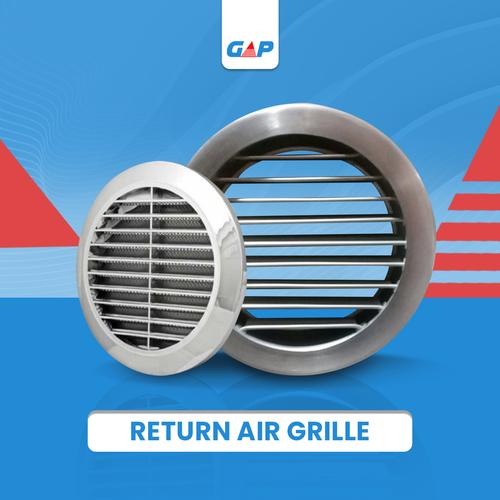 Jual Return Air Grille (RAG) Bulat GAP - Coating, 4 inch - Kota ...