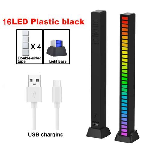 Jual lampu led rgb bar strip spectrum audio indikator music sound ...