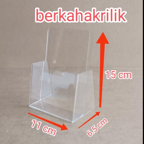 Jual akrilik brosur a6/rak brosur a6/brosur holder akrilik a6 - Jakarta ...