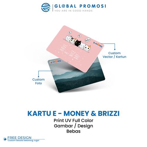Jual Emoney eToll Mandiri Custom Cetak 1 & 2 Sisi - Cetak Uv - E-MONEY ...