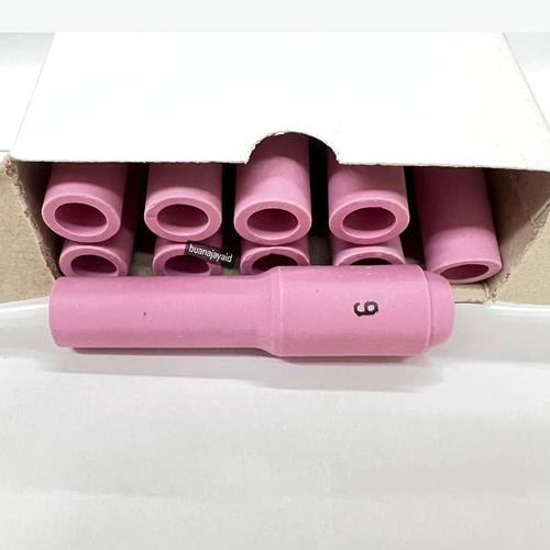 Jual Keramik Argon No.6 10N48L Ceramic Tig Argon Torch Long Alumina ...