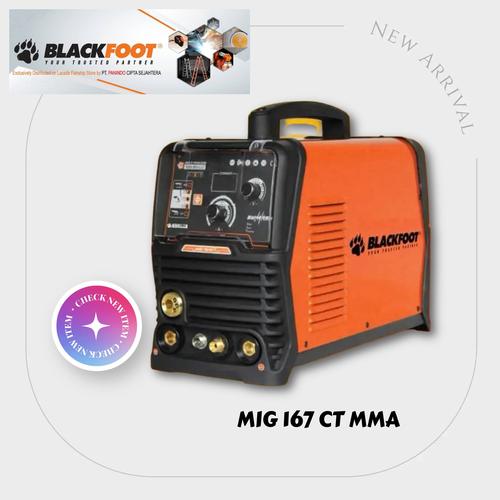 Jual MIG 164 CT MMA,CUT,MIG,MAG,FCW 5 Fungsi BLACKFOOT Las,cutting ...