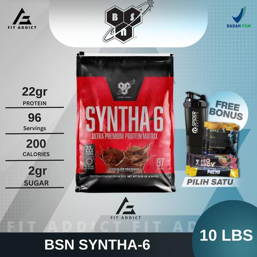 Jual BSN Syntha-6 Syntha 6 10Lbs 10 Lbs 10 Lb 10Lb Syntha6 Whey Protein ...