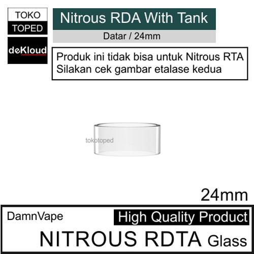 Jual NITROUS RDAx With TANK Replacement Glass | RDTA 24mm | kaca tabung ...