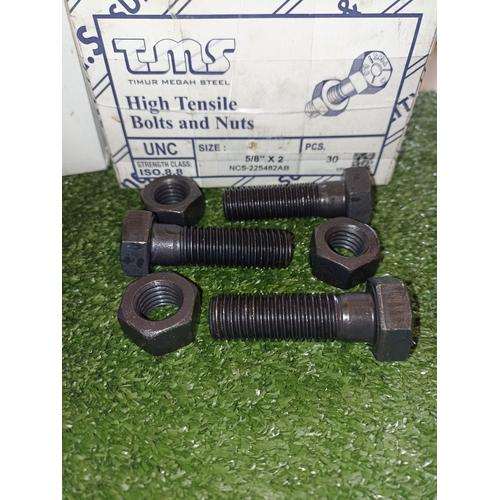 Jual Baut Mur Baja 8.8 UNC 5/8 x 2 HITAM - Kota Surabaya - Bos Baut ...