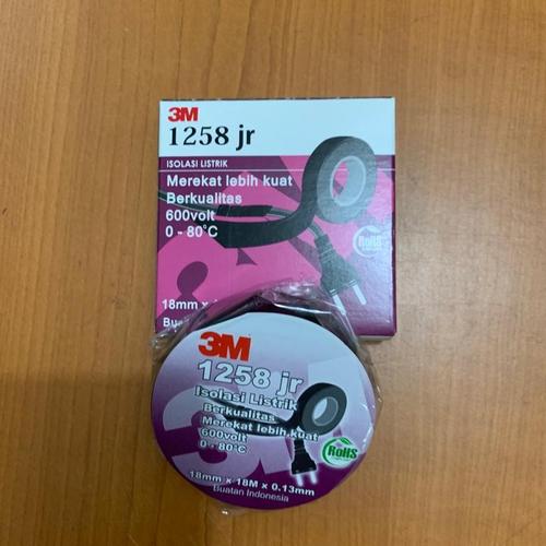 Jual 3M Isolasi Kabel Listrik 1258jr Tape Listrik - Kota Tangerang ...