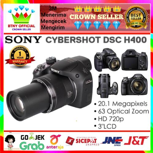 Jual Kamera SONY CYBERSHOT DSC-H400 63X Optical Zoom / Camera sony h400 ...