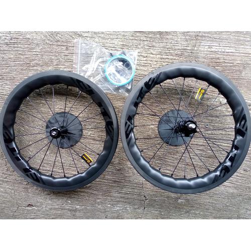 Jual Wheelset elite 349 16 Carbon Vbreak brompton pikes 3sixty aceoffix ...