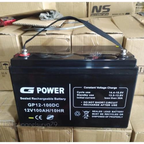 Jual BATTERY VRLA G POWER 12V 100AH/ 10HR - Jakarta Barat ...