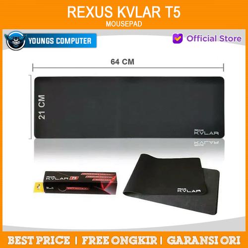 Jual REXUS KVLAR T5 MOUSEPAD GAMING KEVLAR - Kab. Sleman - YOUNGS ...