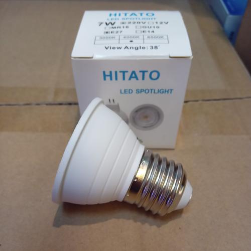 Jual Lmapu Spotlight Halogen Led 7Watt E27 Hitato - White - Jakarta ...