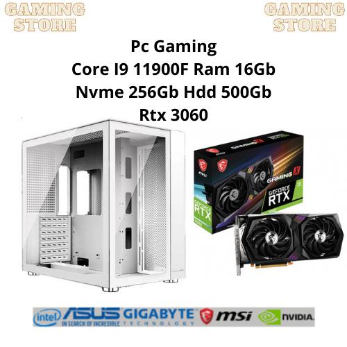 Jual Pc Gaming Core I9 11900F Ram 16Gb Nvme 256Gb Hdd 500Gb Rtx 3060 ...