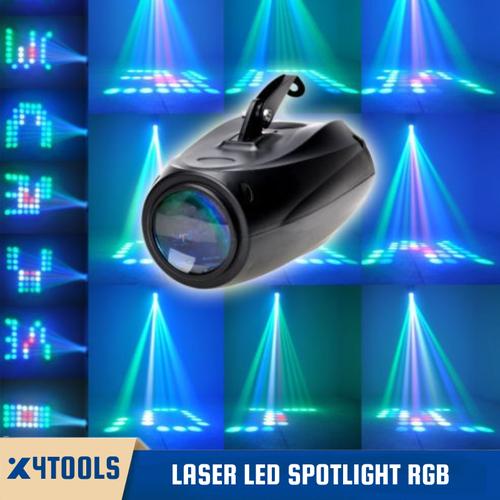 Jual Lampu Sorot Laser Panggung LED RGB Projector Party Disco Light ...