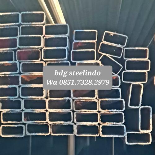 Jual Besi hollow hitam 2x4 FULL 1.3mm/ besi holo hitam 20x40 13 - Kab ...