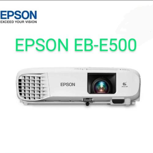 Jual PROYEKTOR EPSON EB-E500 XGA 3300 ANSI LUMENS 3LCD - Jakarta Barat ...