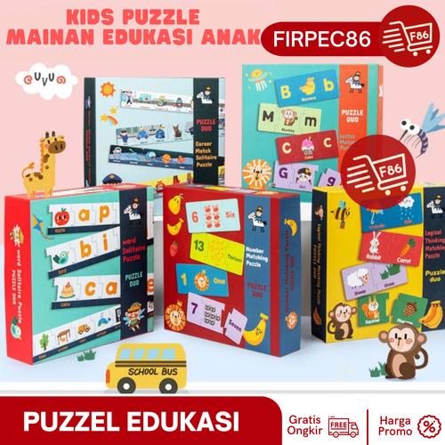 Jual F86 MAINAN EDUKASI ENGLISH LETTER LEARNING CARD MENGENAL ALPHABET ...