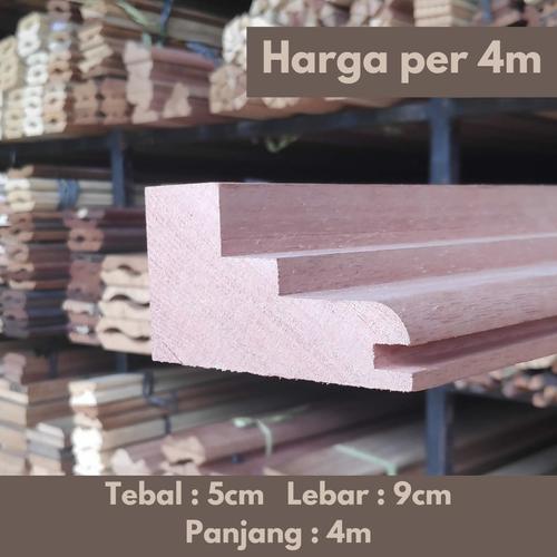 Jual LC-5 LIS PROFIL KAYU Kamper & Meranti Wall Moulding Wainscoting ...