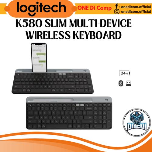 Jual Keyboard Logitech Wireless Bluetooth Multi Device K580 Graphite ...