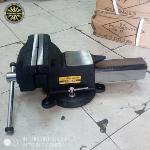 Jual Catok Besi Putar / Ragum/ Bench Vise Tjap Mata - 4 inch - Jakarta Utara - cahaya tools ...