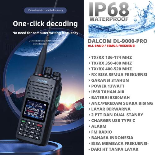 Promo HT DALCOM JAPAN DL-9000 PRO 13W IP68 - Jakarta Barat - DALCOM ...