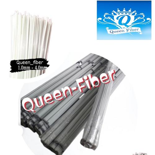 Jual Fiber putih susu stik 1mter per iket 1mm 1.3mm 1.5mm 1.8mm 2mm - 3 ...