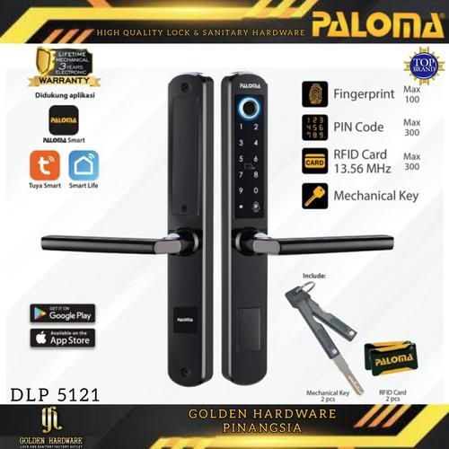 Jual KUNCI PINTU DIGITAL SMART DOOR LOCK HOME HANDLE WIFI PALOMA DLP ...