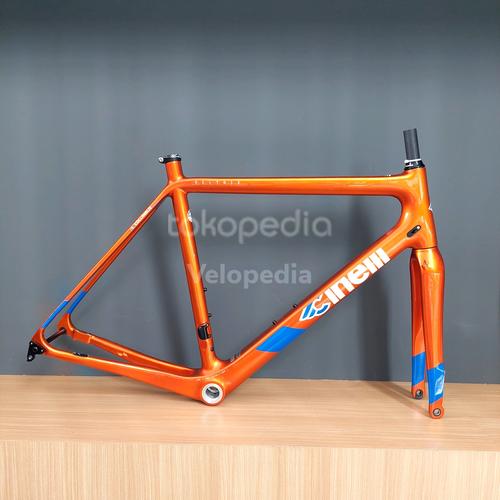 Jual Frame sepeda carbon CINELLI VELTRIX DISC FRAMESET - BLUE BURNS ...