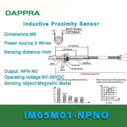 Jual M5 1mm NPN NO mengganti E2E-X1C1 Inductive Proximity Sensor OB43 - Jakarta Utara - DAPPRA ...