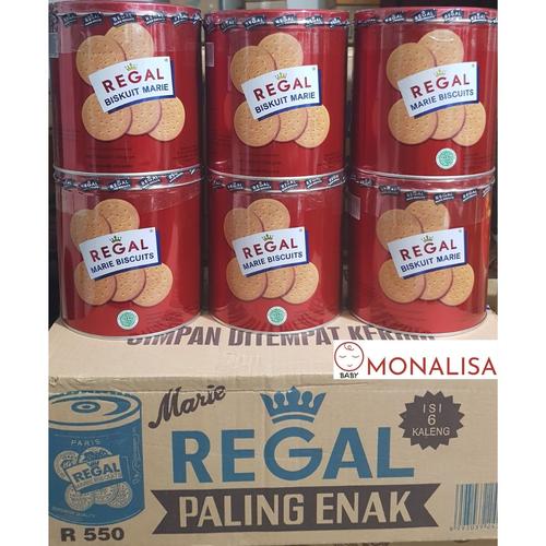 Jual Marie Regal Biscuits Kaleng 550 gr | Biskuit Marie Regal Kaleng ...
