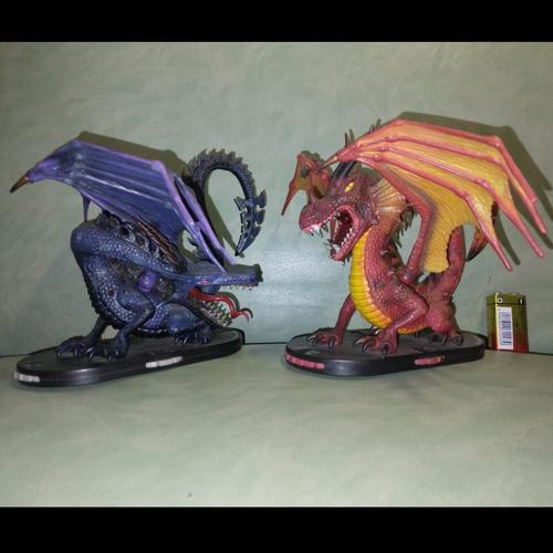 Jual Wizkids Ori Mage Knight Great fire dragon vs Venomous shadow ...