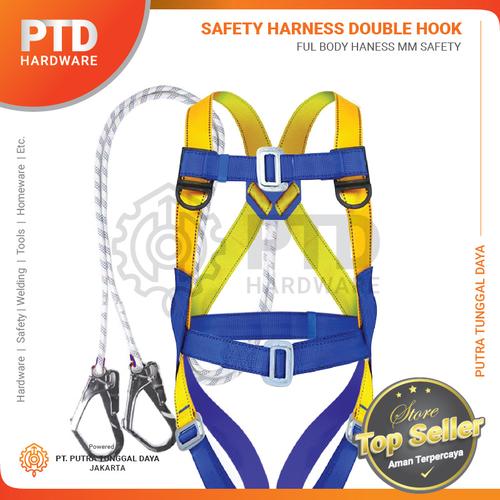 Jual Safety Harness / Full Body Harness Lanyard Double Big Hook MM ...