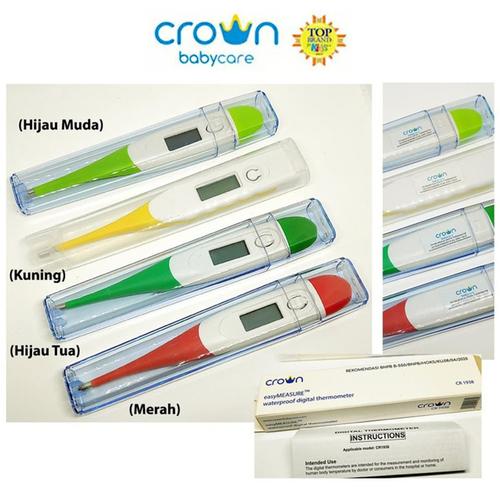 Jual Crown Baby Termometer Digital CR1938 Pengukur Suhu Tubuh Anak Bayi ...