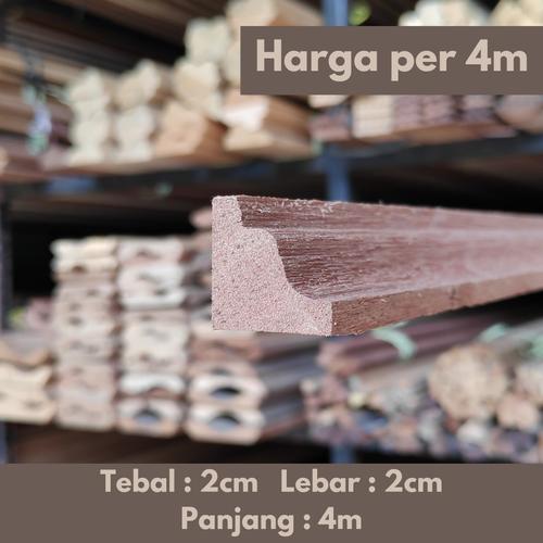 Jual LK-22 LIS PROFIL KAYU Kamper & Meranti Wall Moulding Wainscoting ...