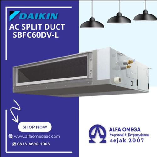 Jual AC SPLIT DUCT DAIKIN INVERTER THAILAND 2.5PK 1PHASE SBFC60DV-R ...