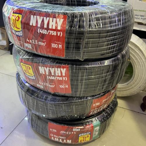 Jual Kabel Jembo Nyyhy 4x2.5 mm 50m Serabut Hitam / Jembo Nyyhy 4x2,5 mm - Jakarta Pusat - Cipta ...