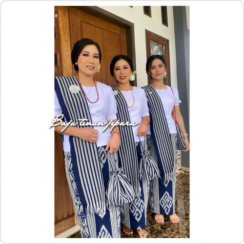 Jual Baju tenun toraja kain tenun jepara lapis emas - kain tenun, M ...