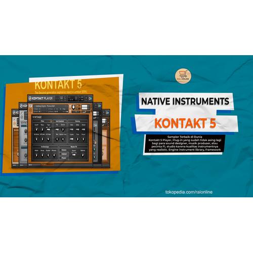 Jual Software VST Instrument Kontakt 5 OS WIN Bonus VST Library ...